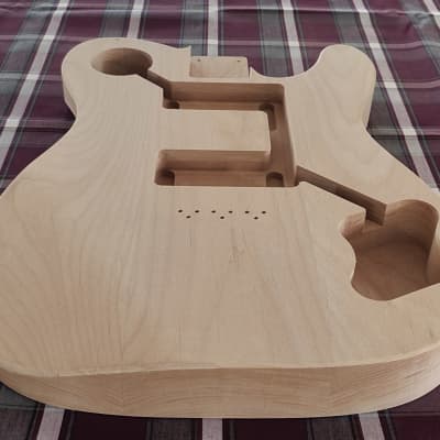 Woodtech Routing 3 pc Alder Arm & Belly Cut Deluxe Telecaster | Reverb