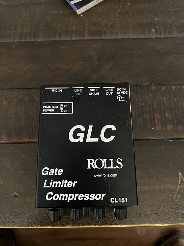 Rolls Compressor limiter gate 90’s - Black | Reverb