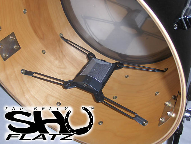 Kelly SHU FLATZ Bass Drum Sennheiser e901 Microphone Internal | Reverb