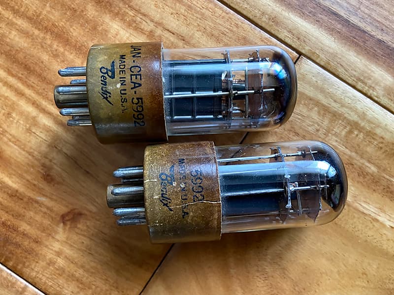 Bendix 5992 6V6GT Matched Pair | Reverb