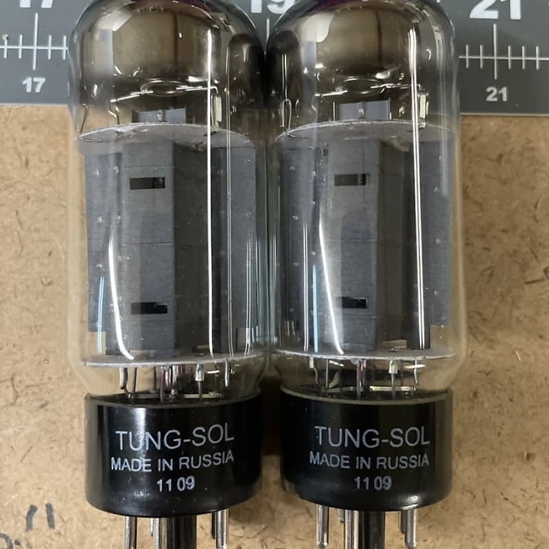 Tung-Sol 7581 2009 Matched Set. | Reverb