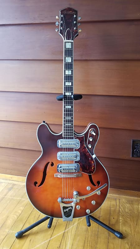Harmony H78 1964 Red Burst | Reverb