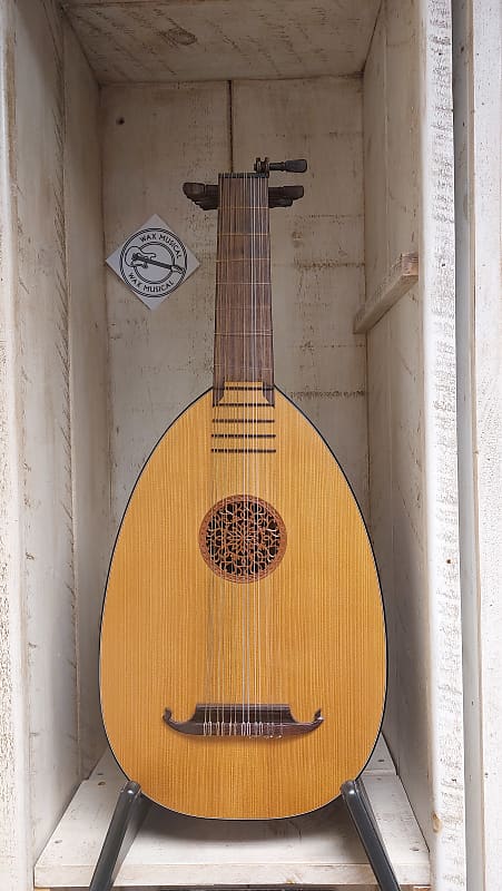 Scherzer 7 course lute | Reverb UK