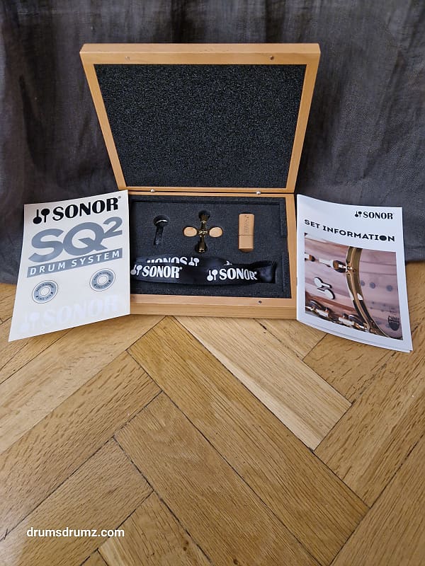 SONOR SQ2 owners welcome wood box | Reverb