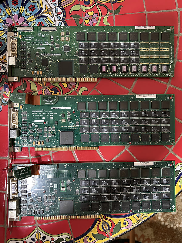 Avid Pro Tools HD3 PCI-X Cards With Flex Cables | Reverb