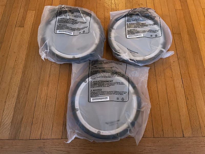 THREE PACK Roland PDX-8 Dual Trigger Mesh Head V Drum Pad | Reverb