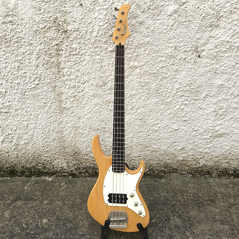 Cort GB-64 4-String Electric Bass Guitar Walnut | Reverb