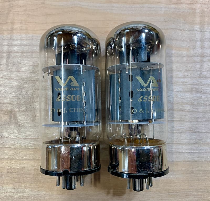 6550 Tubes - Valve Art - Matched Pair | Reverb