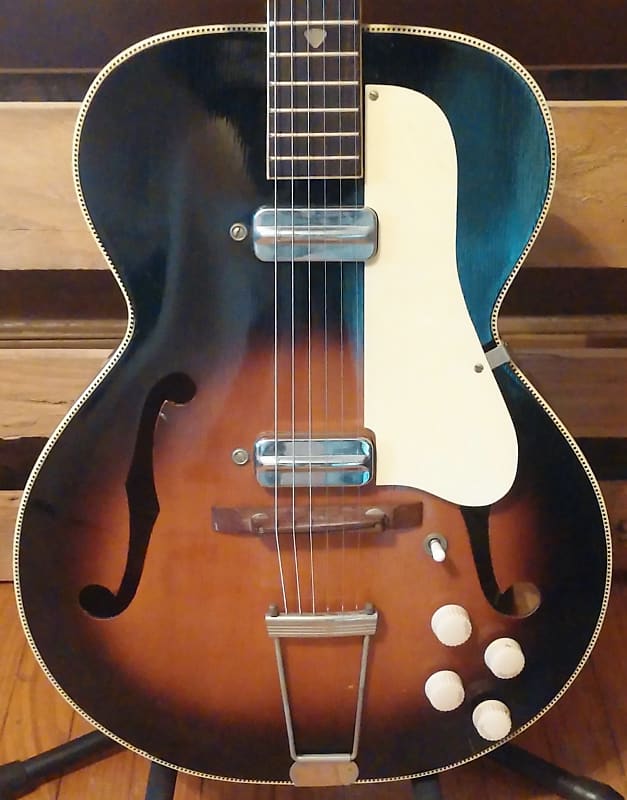 1959 Kay K6550 Double Pickup Pacer Sunburst Free Shipping | Reverb