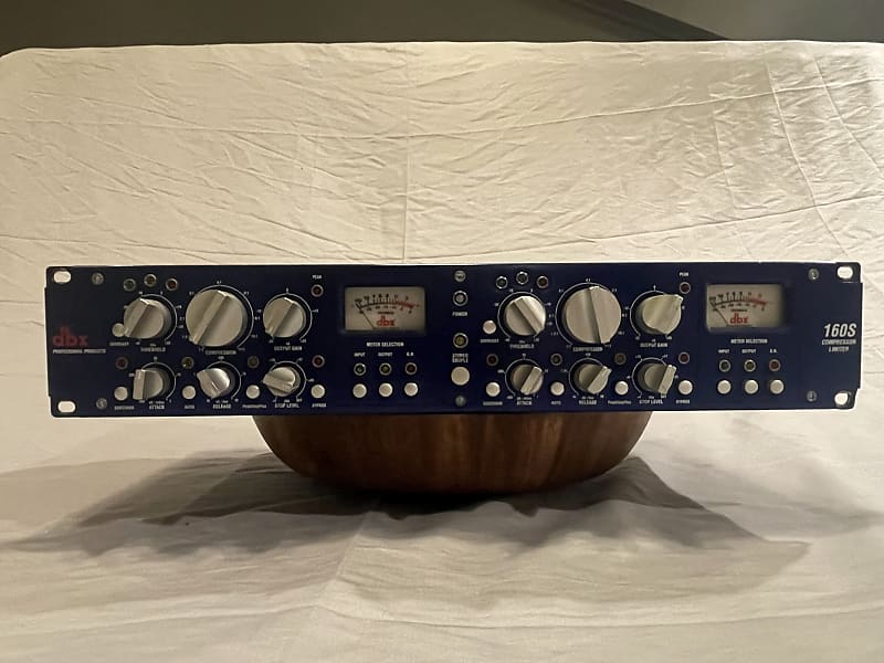 dbx 160S 2-Channel Compressor / Limiter 1998 - Blue | Reverb