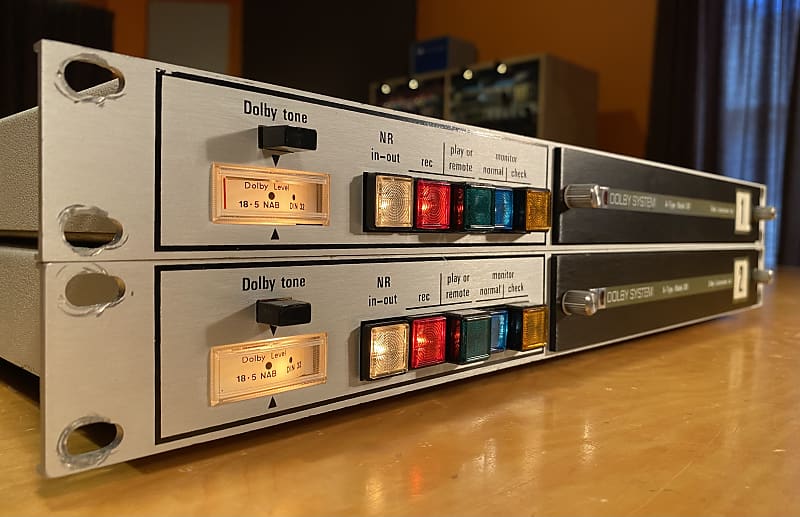 Dolby 361 Pair w/2 Stock and 1 Vocal Mod “Dolby Trick” Cat 22 | Reverb