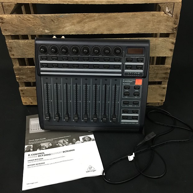 Behringer BCF2000 B-Control | Reverb