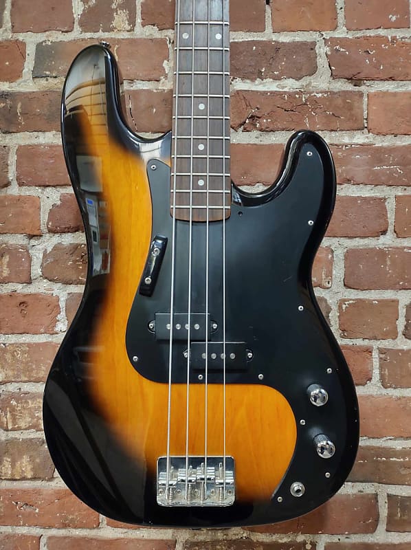 Epiphone P-Bass Electric Bass 4 Strings 2003 - Tobacco | Reverb