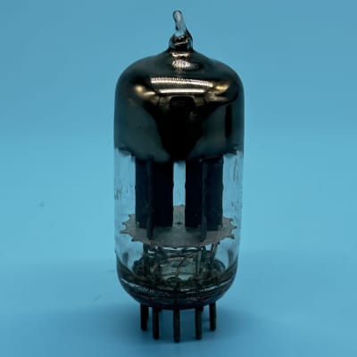 1957 General Electric 12AU7 ECC82 Vintage Gray Plate D Getter | Reverb