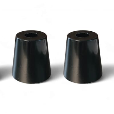 FretMax Replacement Standard Tapered Amp Feet w/Steel Washer | Reverb