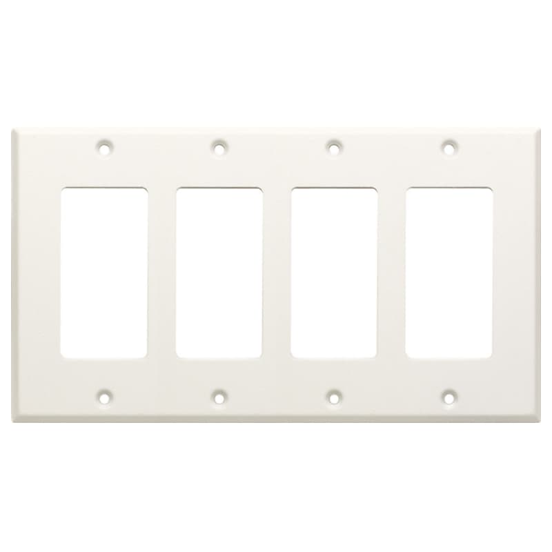 RDL CP-4 Quad Cover Plate for Decora RDL Controls (White) | Reverb