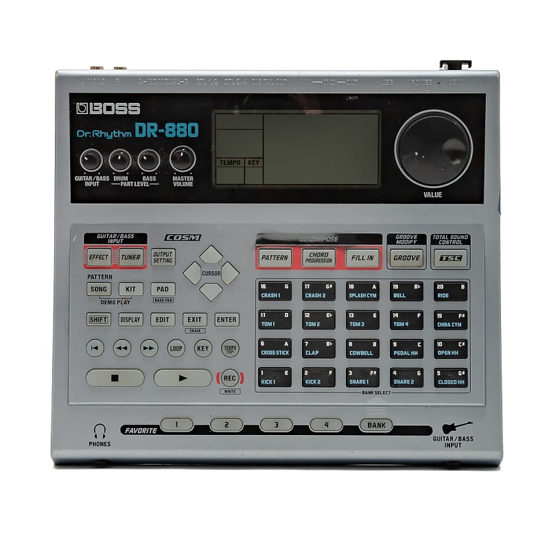 BOSS - DR-880 - Programmable Drum Machine - w/PSU - x5634 - | Reverb