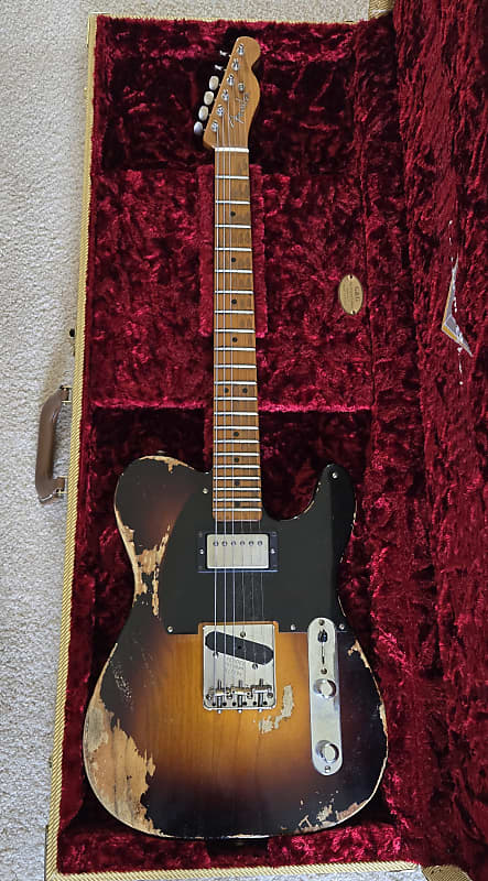 Fender Heavy Relic Custom Shop Telecaster - Roasted Maple | Reverb