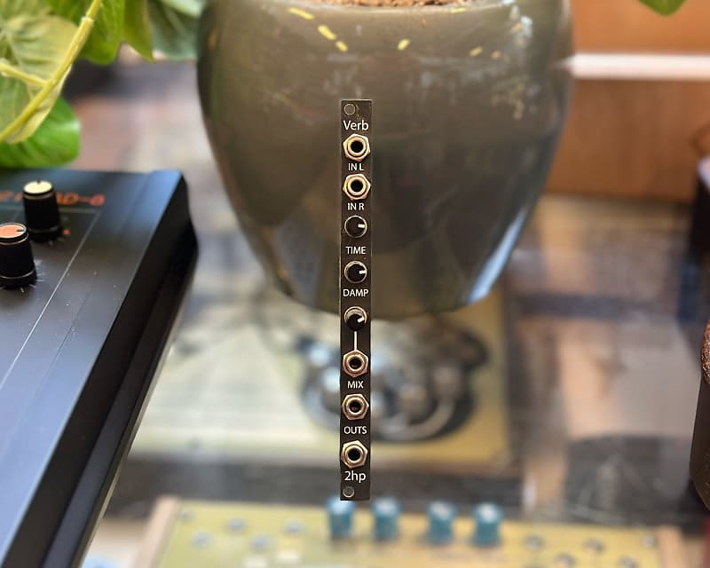 2hp Verb - Black 2 w/ 2hp Mult | Reverb Australia