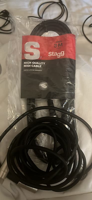Stagg 3M Midi Cables | Reverb