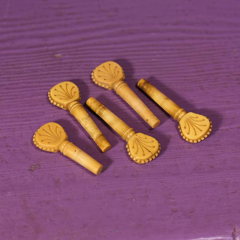 1880s/1890s Celluloid 5-String Banjo Friction Pegs Complete | Reverb