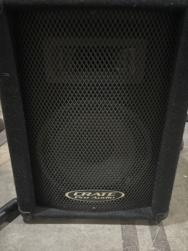 Crate 10” subs x2 + PA-4 2010s - Black | Reverb