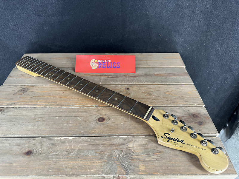 Fender Squier Relic Strat Stratocaster Loaded Neck | Reverb