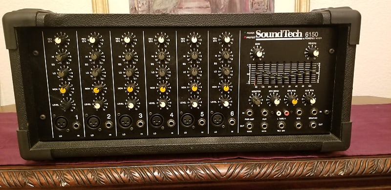 Soundtech 6150 Powered Mixer | Reverb
