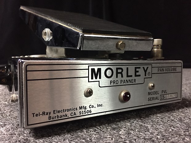 Vintage Morley Tel-Ray PVL Pro Panner Pan/ Volume Pedal | Reverb