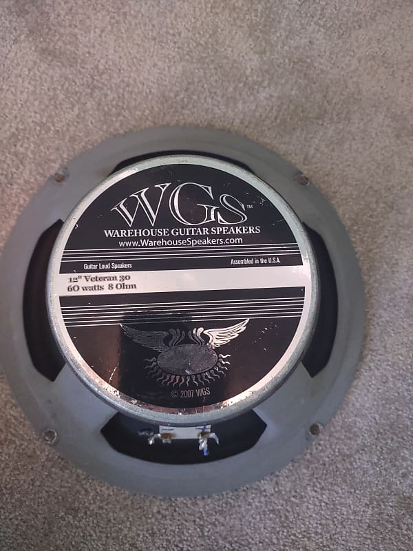 WGS Veteran 30 - 12" 8 Ohm 60W | Reverb