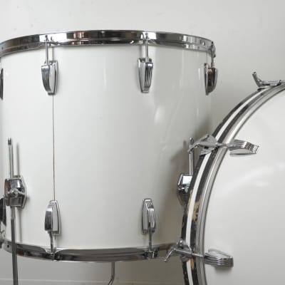 1970s Ludwig White Cortex Drum Set | Reverb