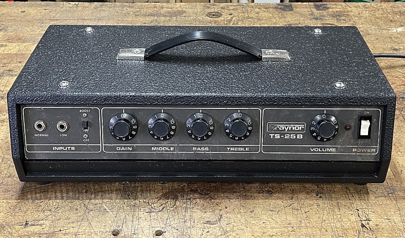 Vintage 1979 Traynor TS-25B head conversion | Reverb