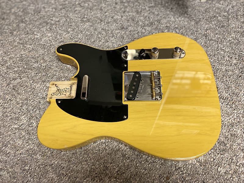 Loaded Warmoth Telecaster/Broadcaster body - Nitro | Reverb