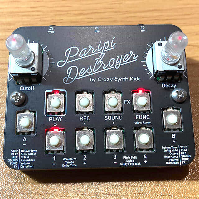 [Very Rare!] DigiLog ParipiDestroyer Nano Acid Bass Machine | Reverb
