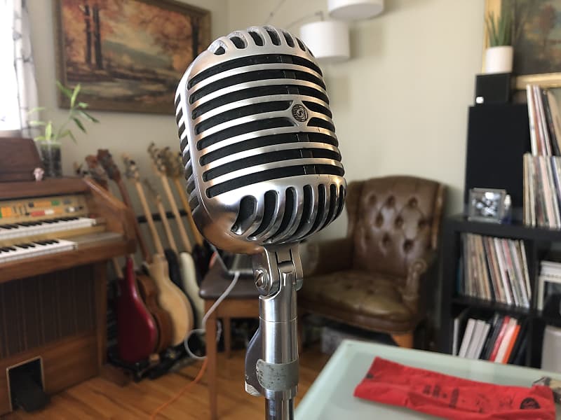 Vintage Shure 55C Unidyne Microphone - Tested and Working | Reverb