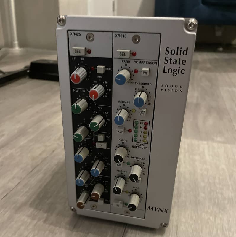 Solid State Logic XR425 EQ & XR618 Comp with Mynx Chassis | Reverb