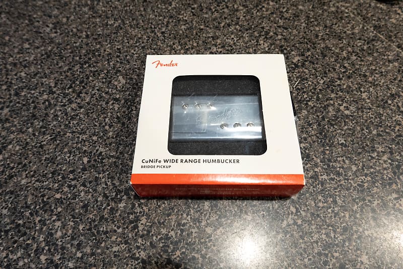 Fender CuNiFe Wide Range Humbucker Bridge P/U 2020 - Chrome | Reverb