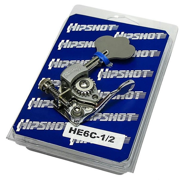 Hipshot HE6C-1/2 Ultralite Bass Xtender Key CHROME | Reverb UK