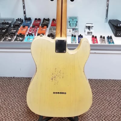 Original Senn Pomona LEFTY Esquire 2018 Relic Blonde | Reverb