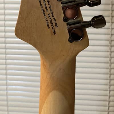 Mitchell HD400 HSH Electric Guitar With A Lime Green Metallic | Reverb