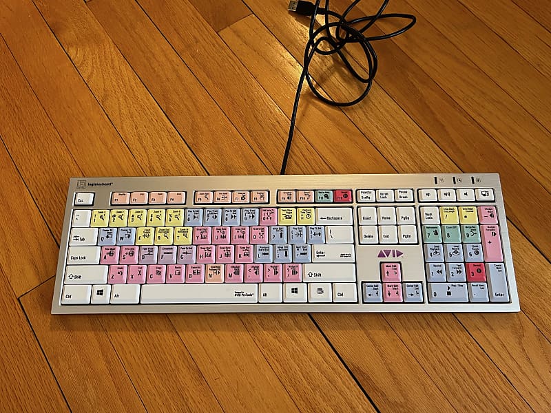 LogicKeyboard Pro Tools Windows USB Keyboard | Reverb