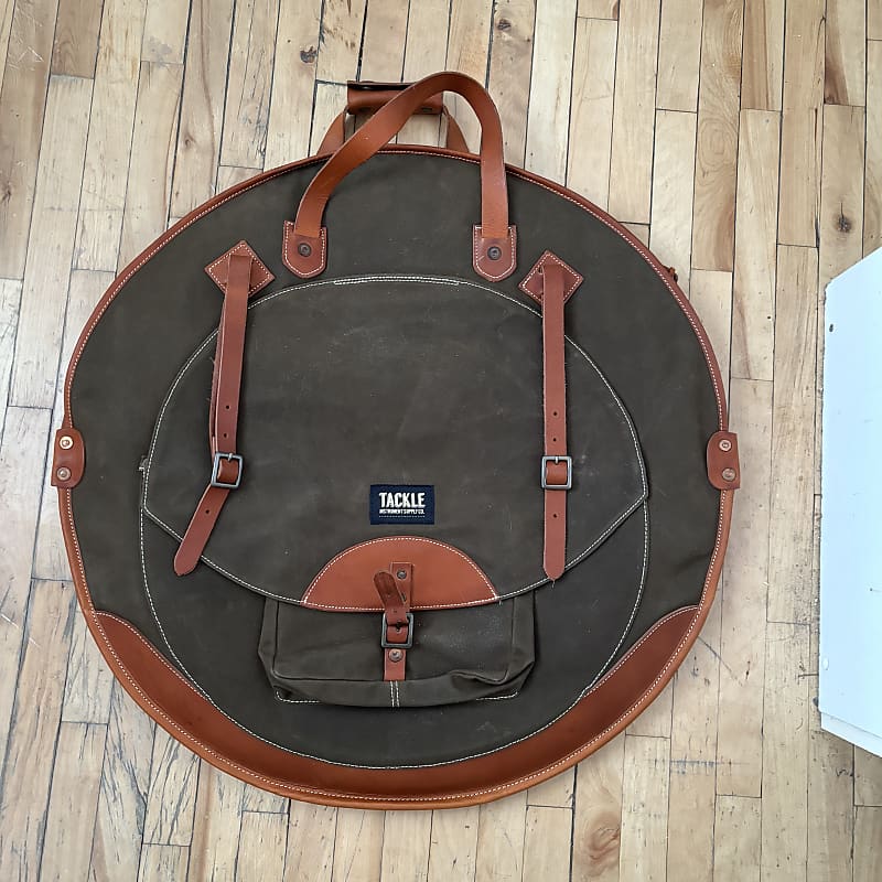 Tackle 24" Backpack cymbal bag - Forest green | Reverb