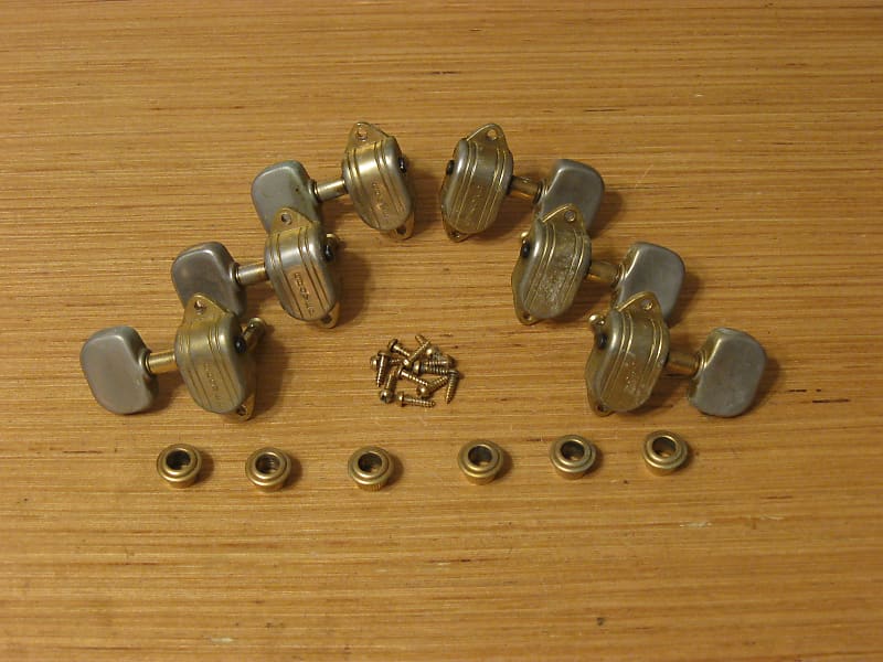 1968 Vintage Gretsch Grover Imperial Tuners Gold Viking | Reverb