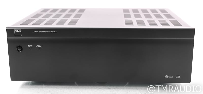 NAD C 275BEE Stereo Power Amplifier; C275BEE (Open Box) | Reverb