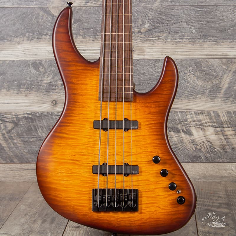 2018 BassMods Custom K524-FLC Fretless Bass | Reverb