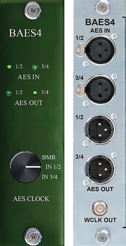 Burl Audio BAES4 – 4-Channel AES/EBU Digital I/O Card | Reverb Canada