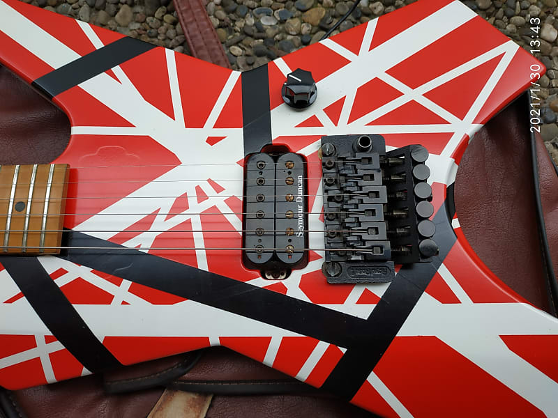 Killer Guitars Exploder Van Halen Custom | Reverb