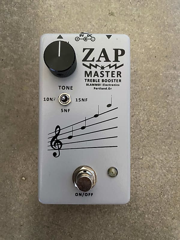 BLAMMO! Zap Master treble booster 2020 | Reverb