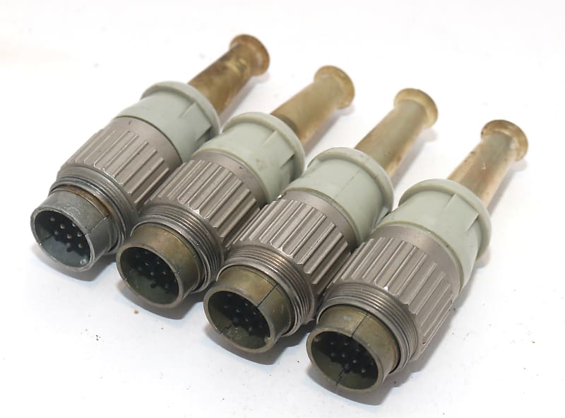 4x Tuchel 12pin Connectors for Neumann SM69, SM23 & SM2. | Reverb