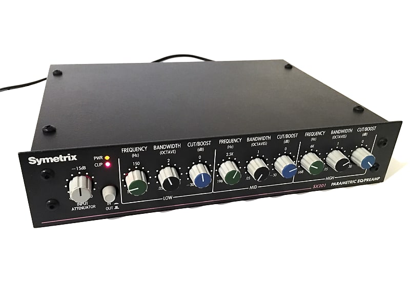 Vintage Symetrix SX-201 Parametric Equalizer Mic | Reverb UK